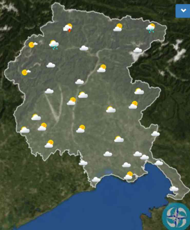 Meteo Trieste previsioni del tempo di domani martedì 17 settembre