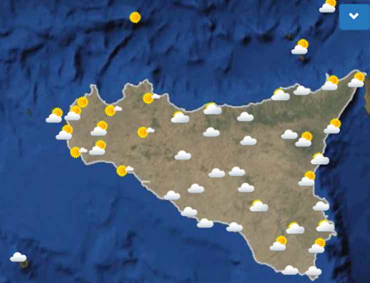 Meteo Palermo domani lunedì 23 settembre: tempo e temperature stabili