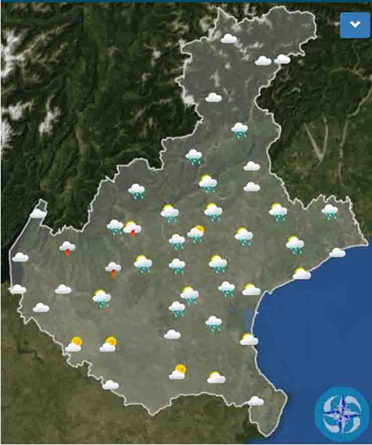 Meteo Padova oggi martedì 12 maggio: previsti temporali - MeteoWeek