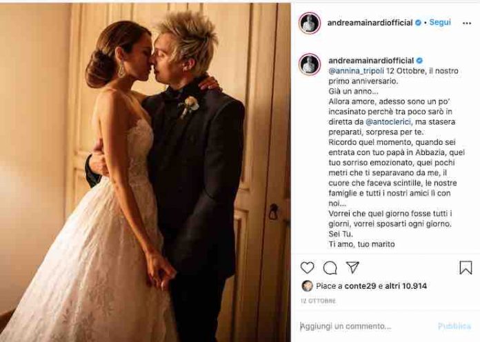Andrea Mainardi, avete mai visto la moglie? Ecco chi è Annina FOTO ...